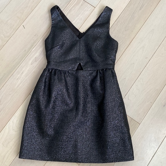 Milly Minis | Dresses | Milly Black Shimmer Formal Dress | Poshmark